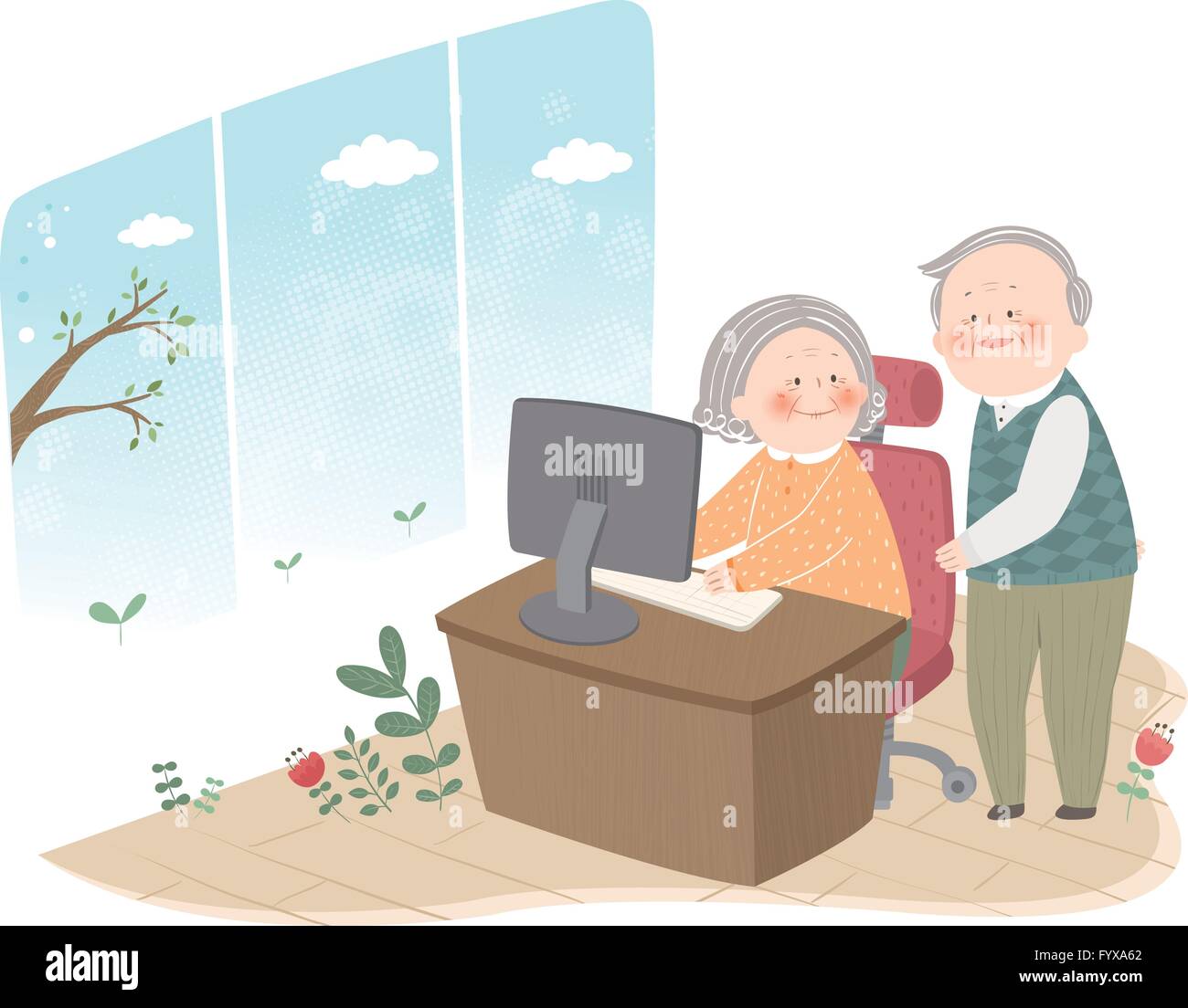 Old illust hi-res stock photography and images - Alamy