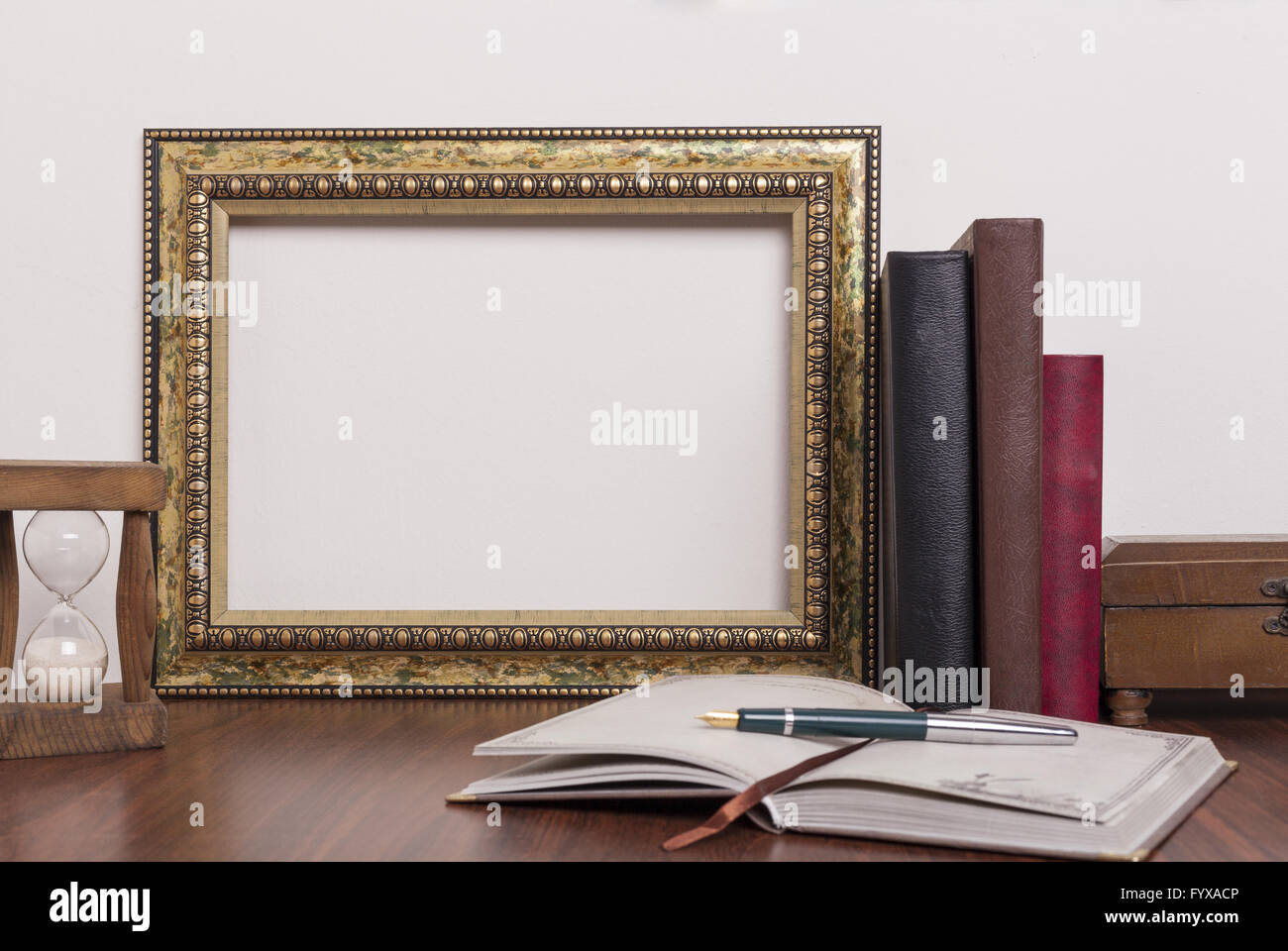 Gold and color frame Stock Photo - Alamy