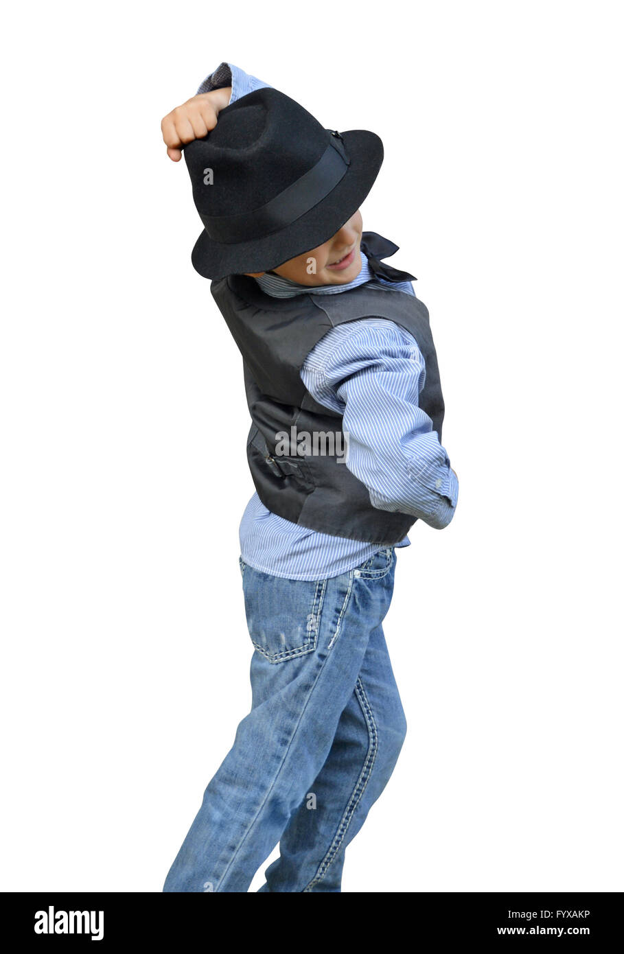 Dancing kid hi-res stock photography and images - Alamy