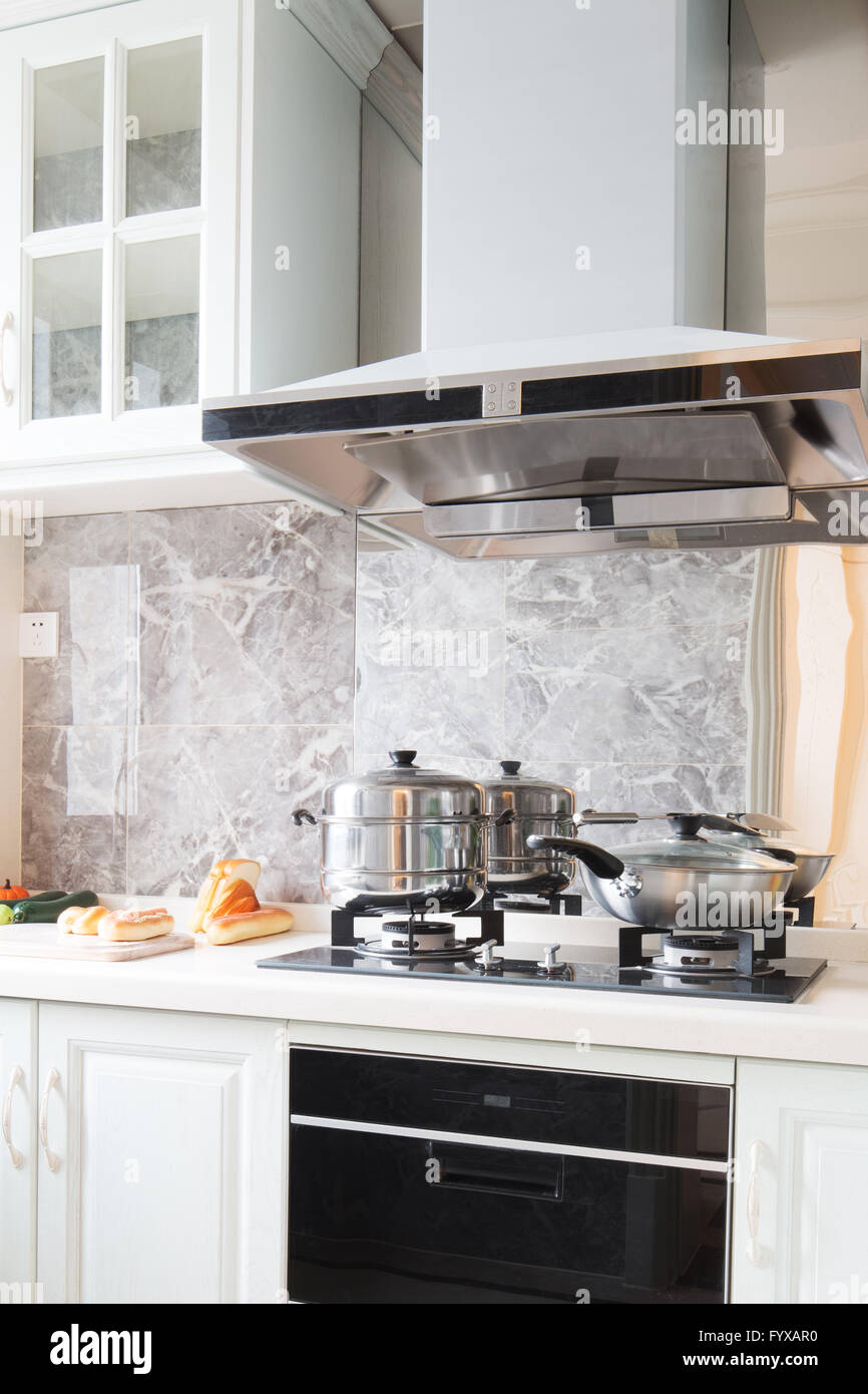 interior of moder kitchen Stock Photo - Alamy