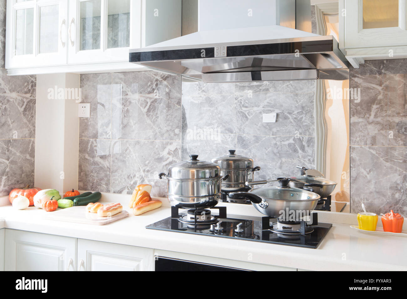 interior of moder kitchen Stock Photo - Alamy