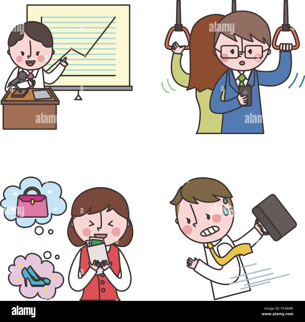 Job emoticons 009 Stock Vector Image & Art - Alamy