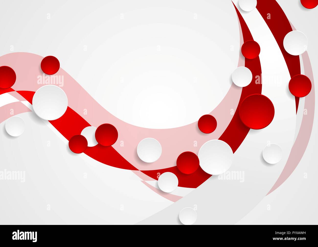 Bright wavy tech abstract background Stock Photo - Alamy