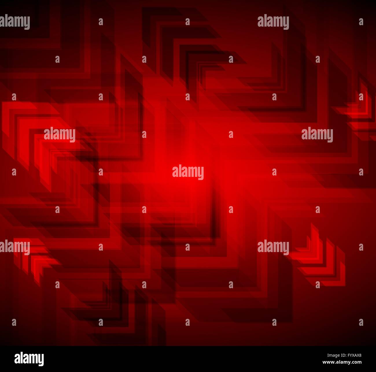 Hi-tech red arrows abstact background Stock Photo - Alamy