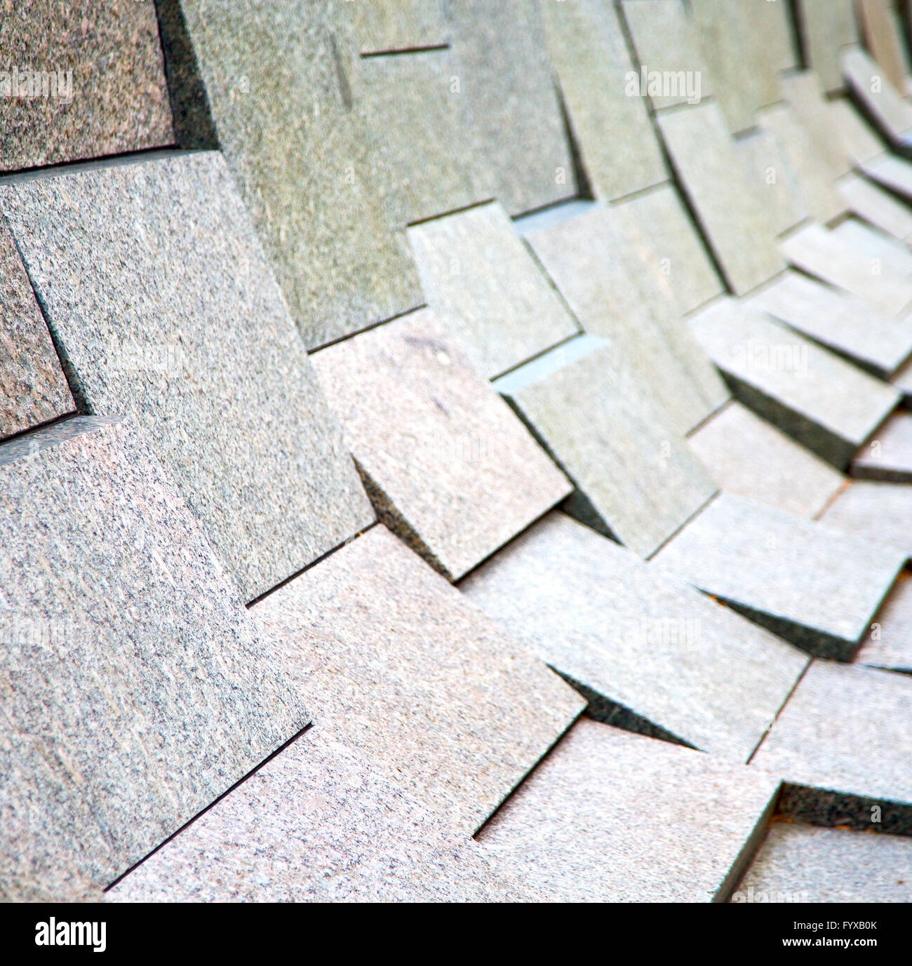 in london monument old steps and marble ancien line Stock Photo - Alamy