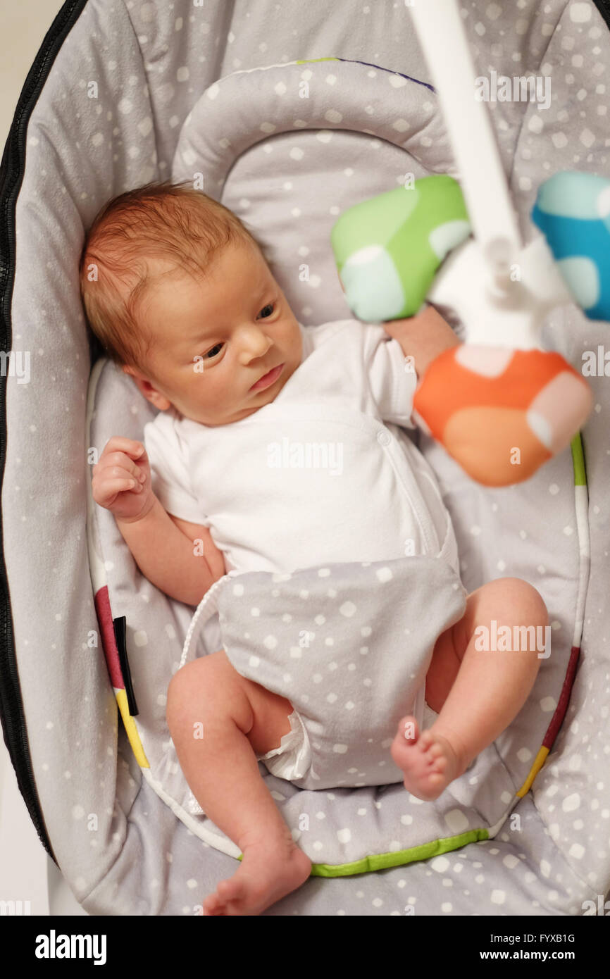 Two weeks old newborn baby Stock Photo - Alamy