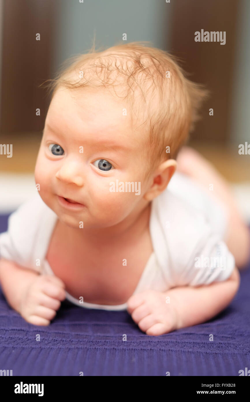 Two months old baby Stock Photo - Alamy