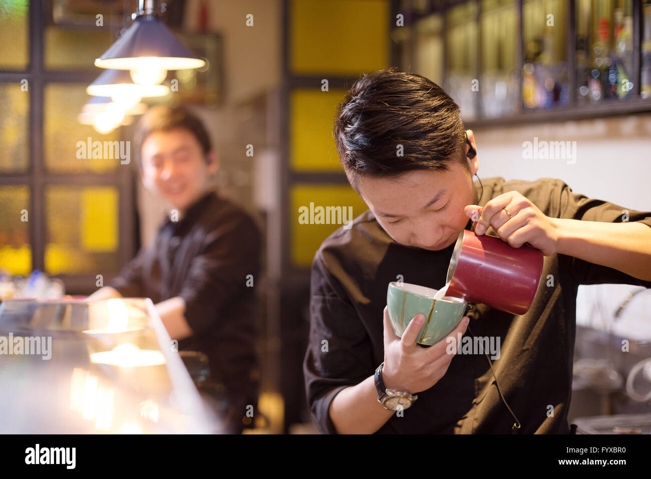 Modern serving hi-res stock photography and images - Alamy