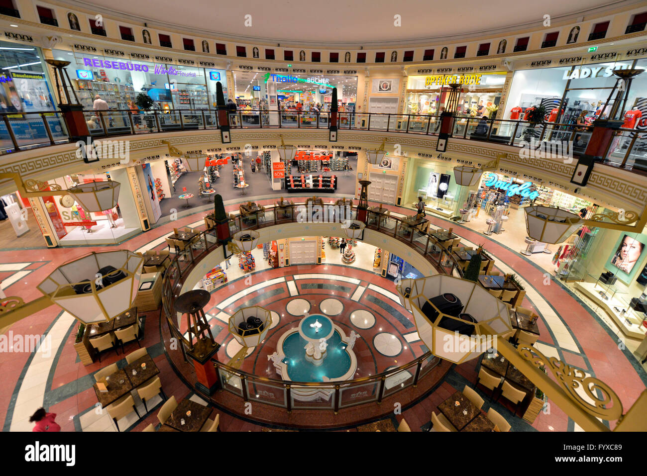 Shopping centre Das Schloss, Schlossstrasse, Steglitz, Berlin, Germany ...