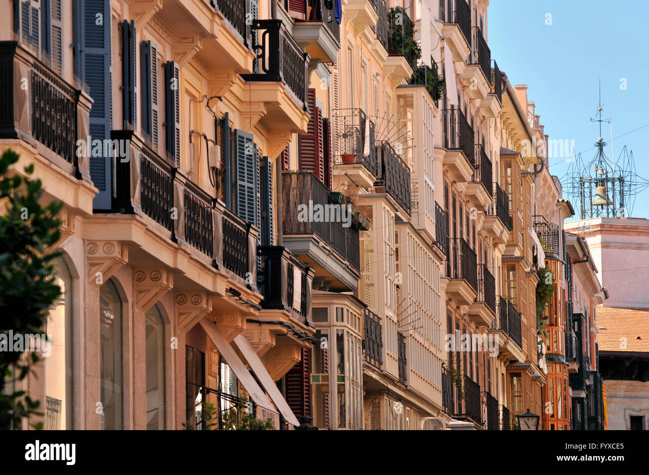 Old part of town, Palma de Mallorca, Mallorca, Spain Stock Photo - Alamy