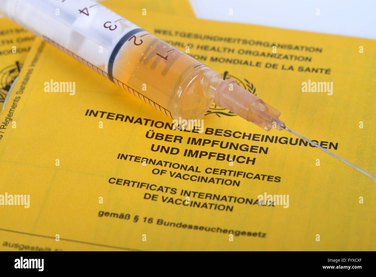Injection, inoculation, vaccination, shot record, immunization card ...