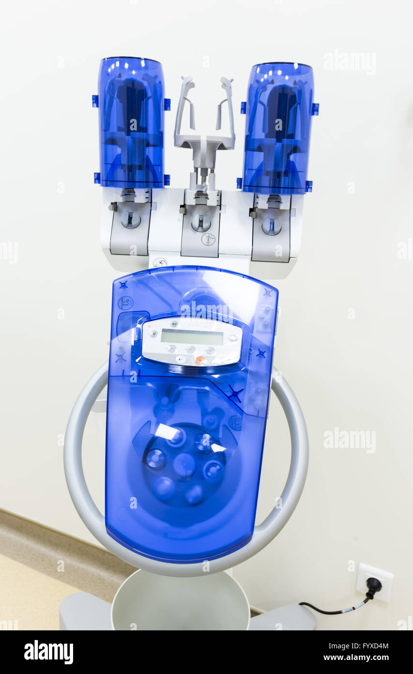 Cancer treatment equipment Stock Photo - Alamy
