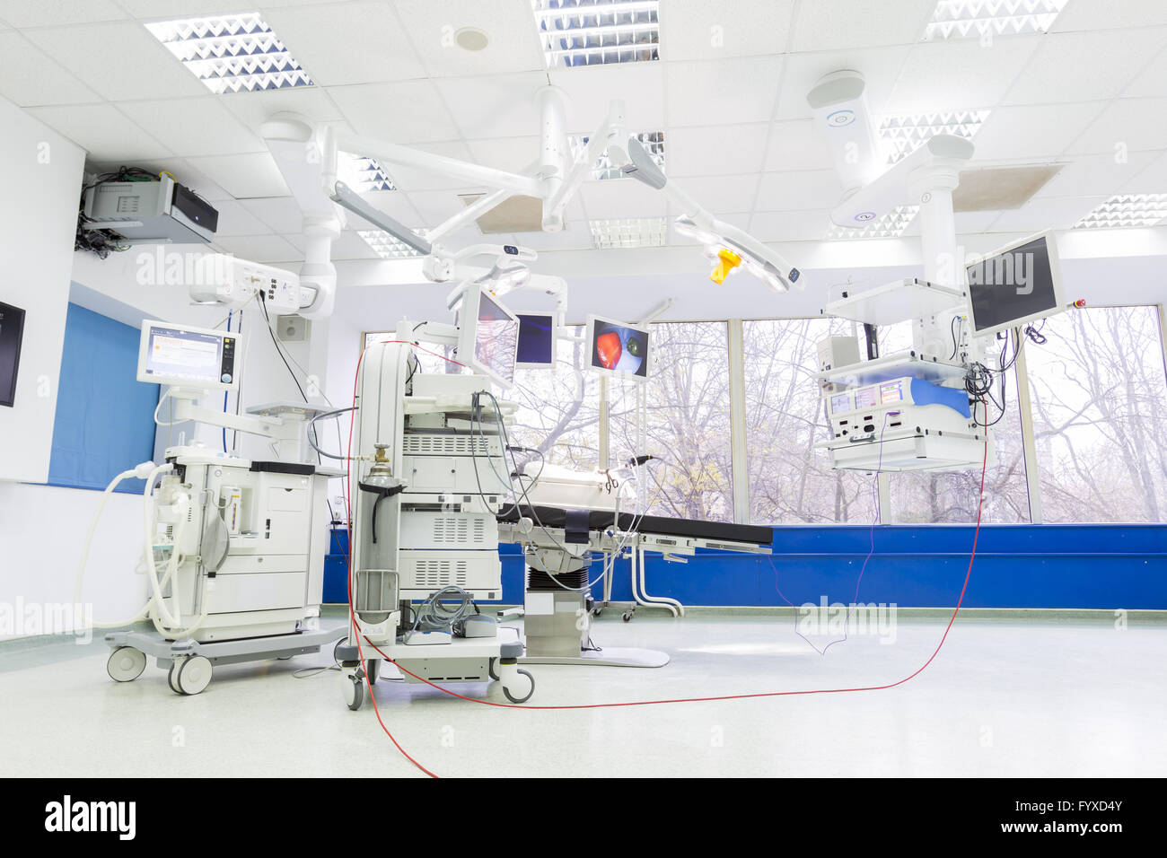 Surgery room empty Stock Photo - Alamy