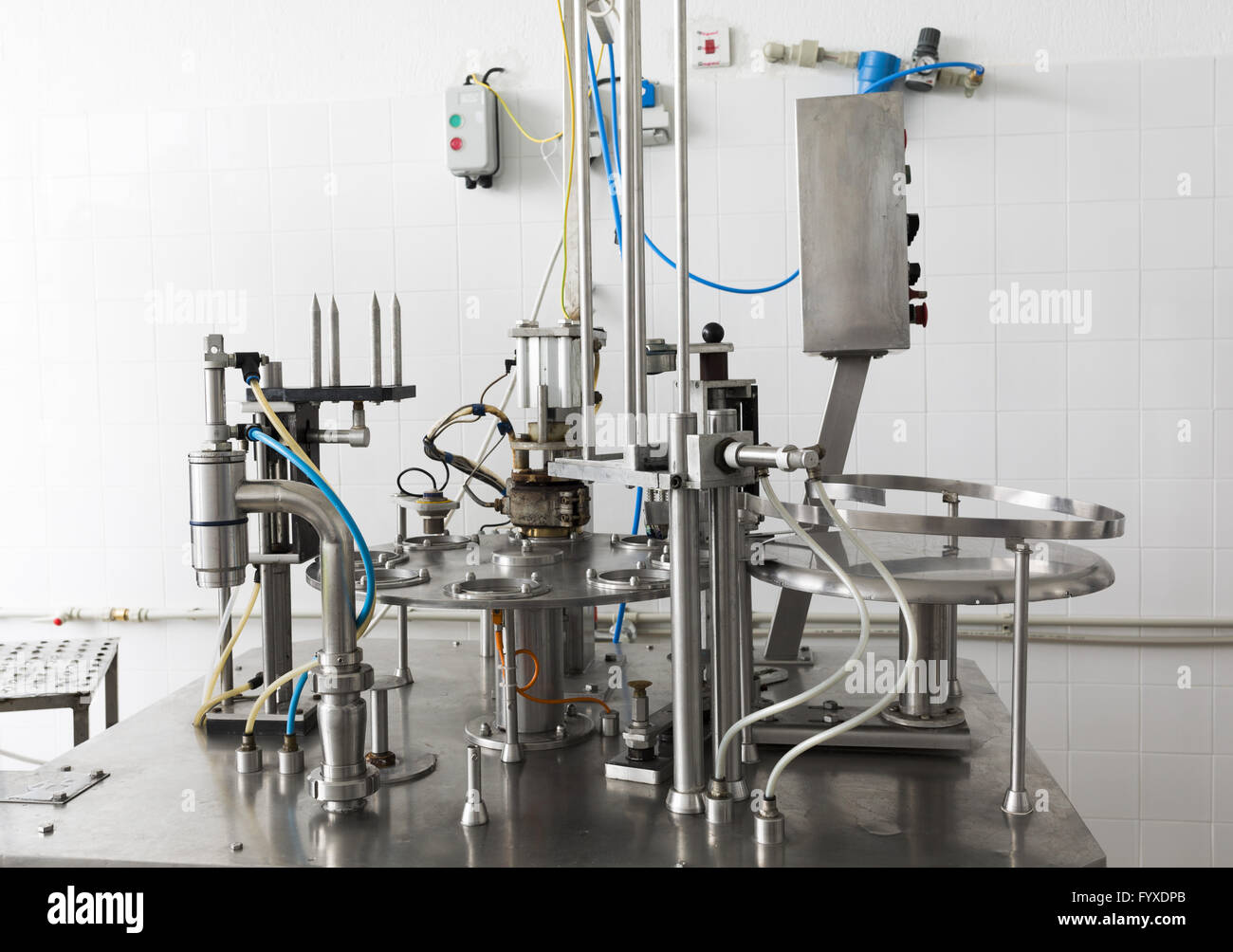 Creamery milk processing hi-res stock photography and images - Alamy