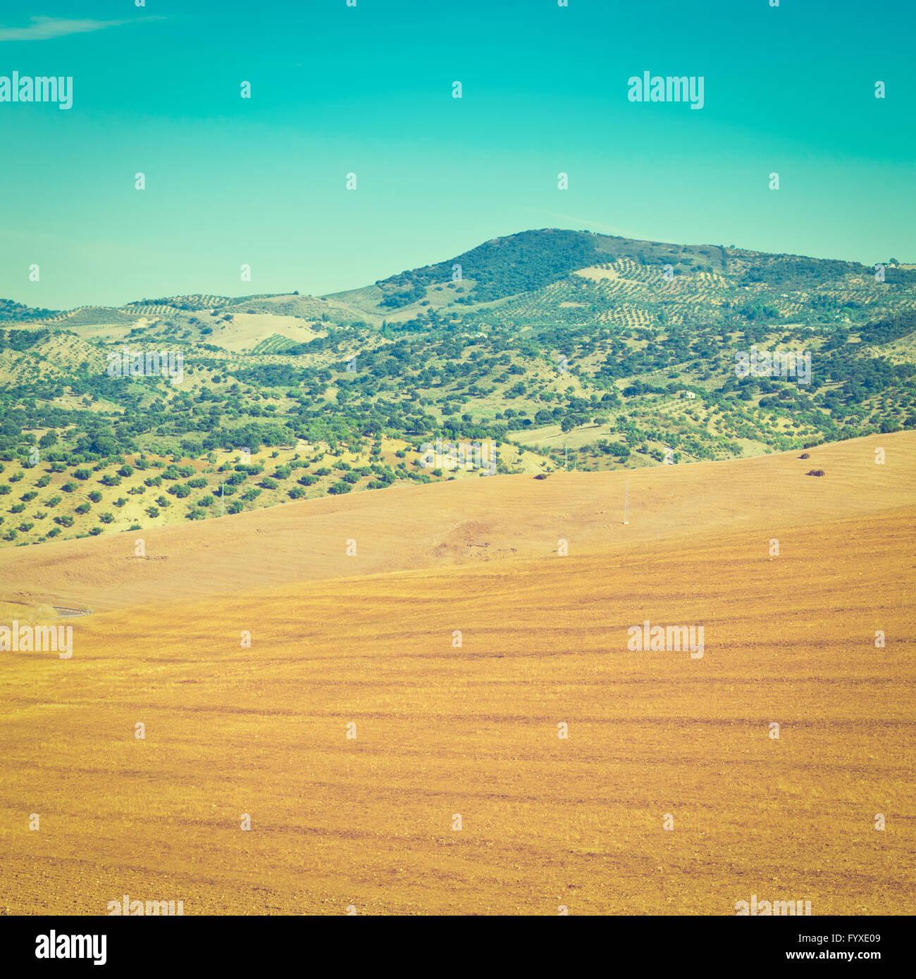 Sloping arable land hi-res stock photography and images - Alamy