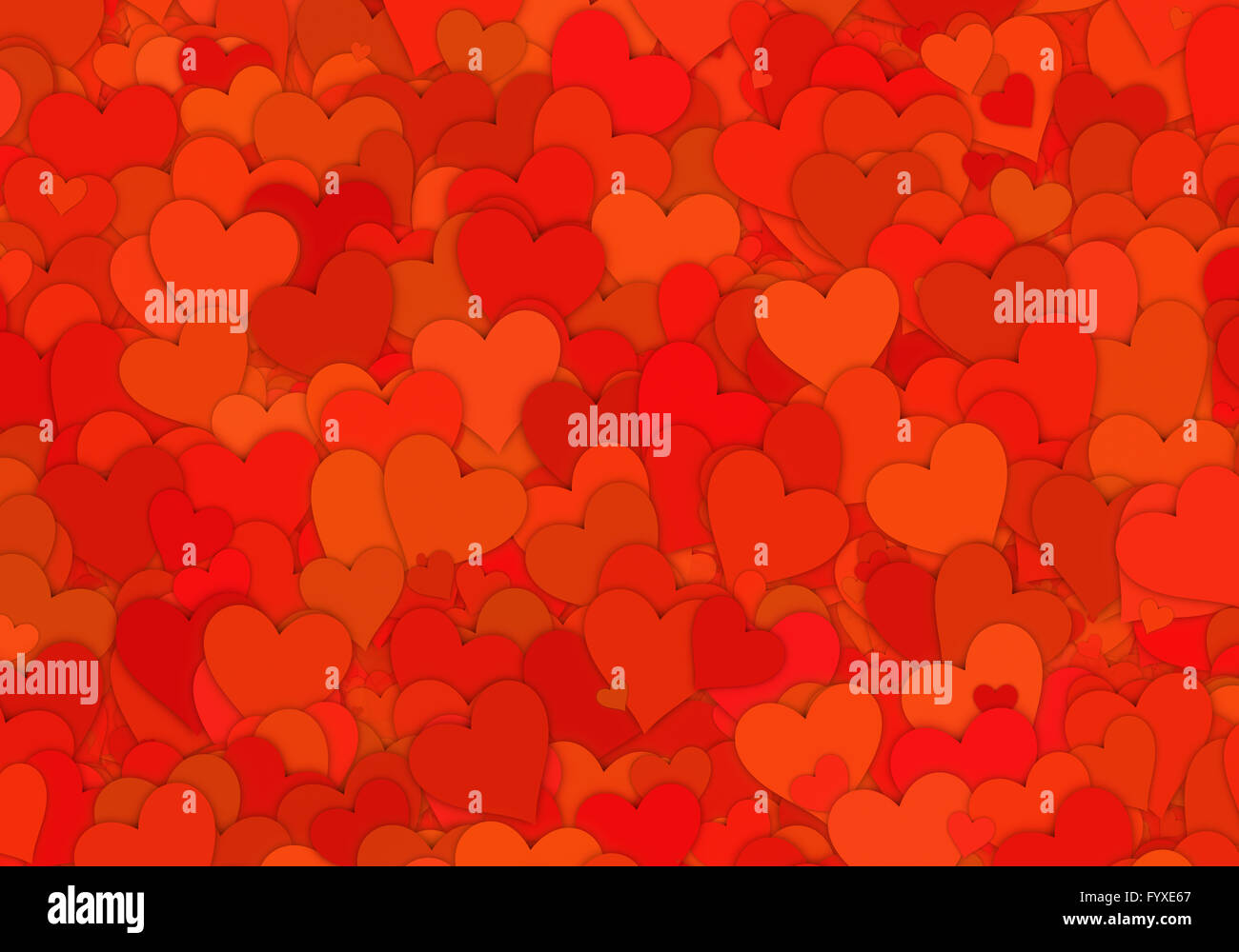many red small hearts backgrounds Stock Photo - Alamy