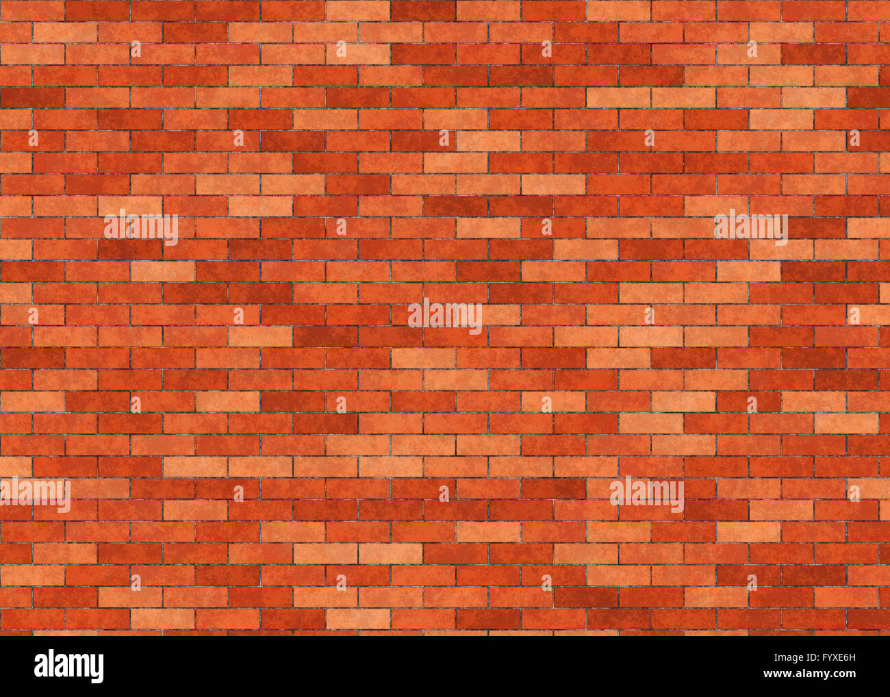 hi-res red small brick wall pattern Stock Photo - Alamy