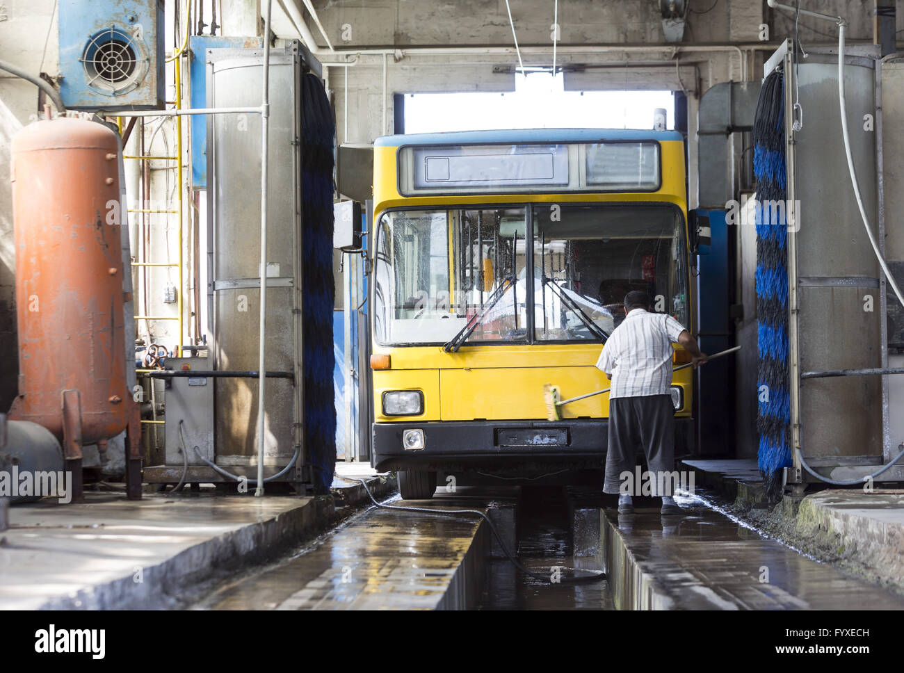 Trolley depot hi-res stock photography and images - Alamy
