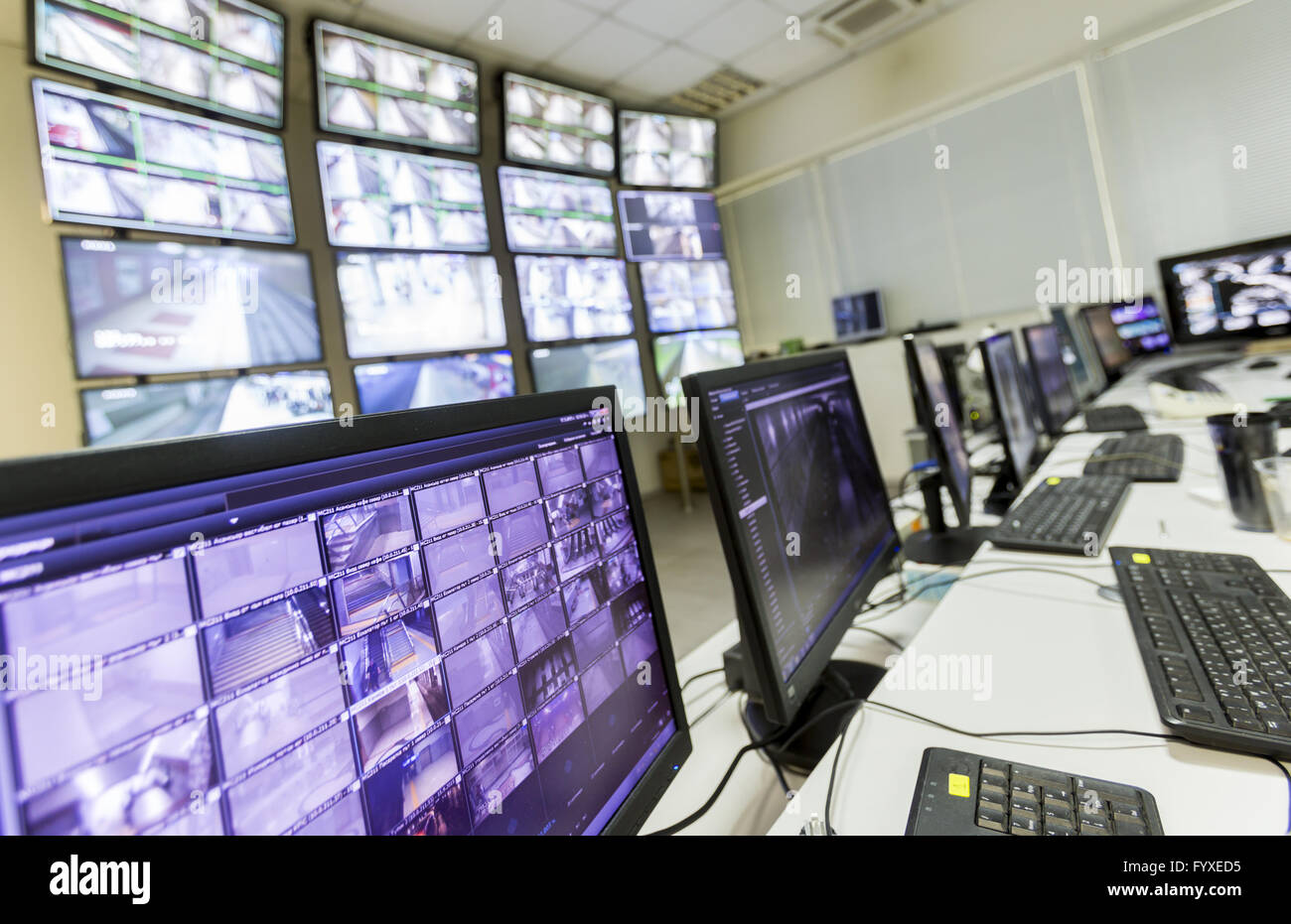 Train control room hi-res stock photography and images - Alamy