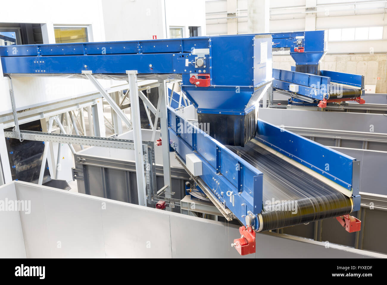 Biomass waste plant inside Stock Photo - Alamy