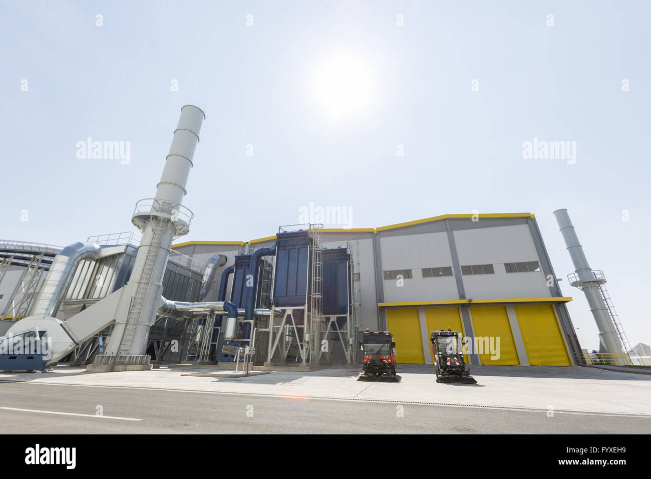 Waste to energy energy from waste process generating energy hi-res ...