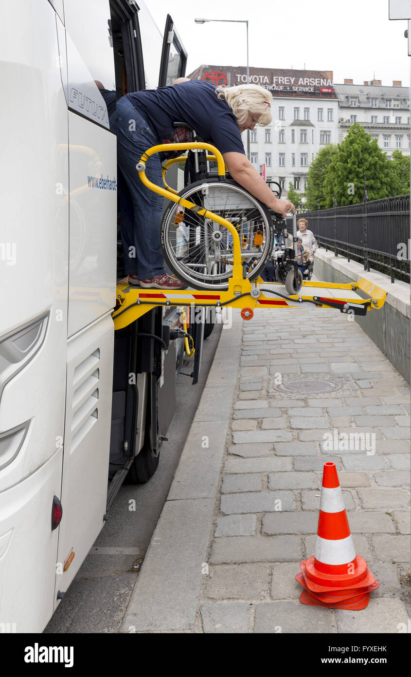 Disabled Ramp Bus High Resolution Stock Photography and Images - Alamy