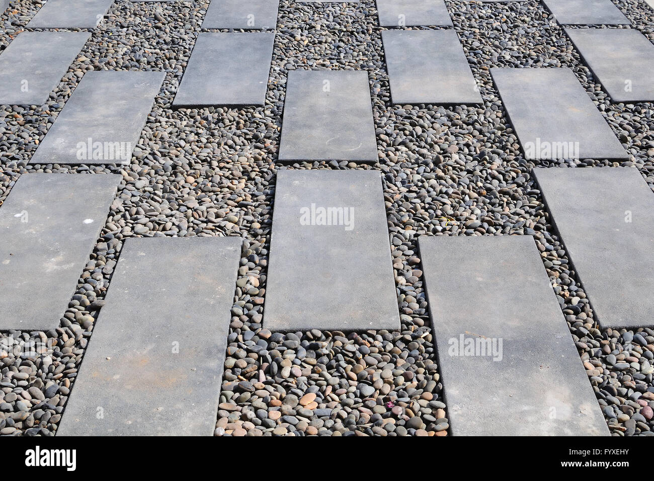 Pebble Stone Path Walkway High Resolution Stock Photography and Images ...