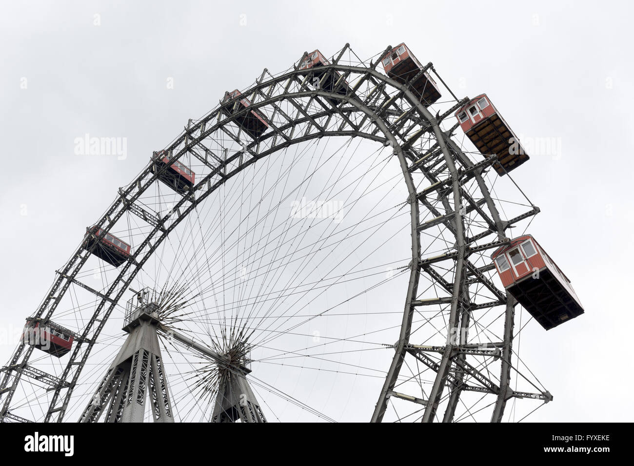 Vienna Giant Wheel Ferris Wheel Stock Photo - Alamy