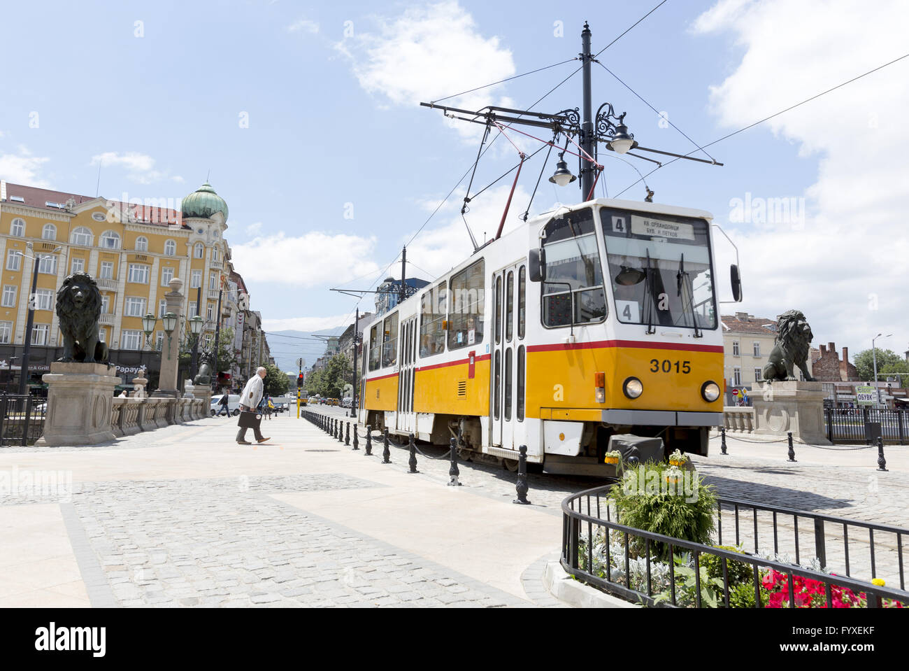 Tram in Sofia, Bulgaria Stock Photo - Alamy