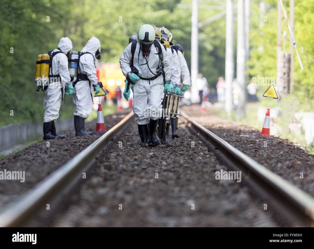 Hazardous chemicals fire department hi-res stock photography and images ...