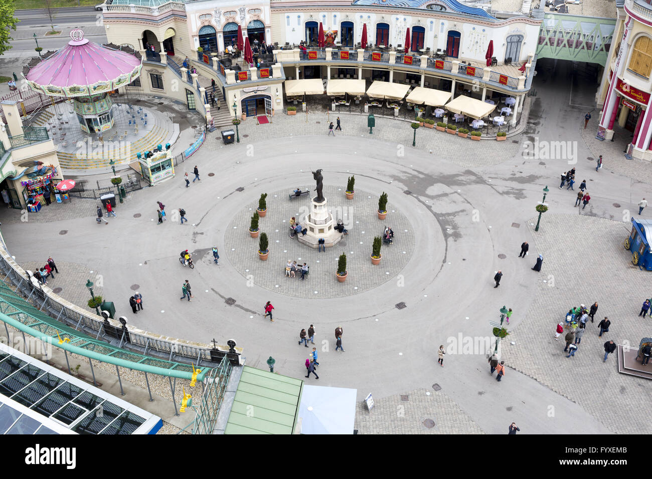 Aerial view of the Prater Stock Photo - Alamy
