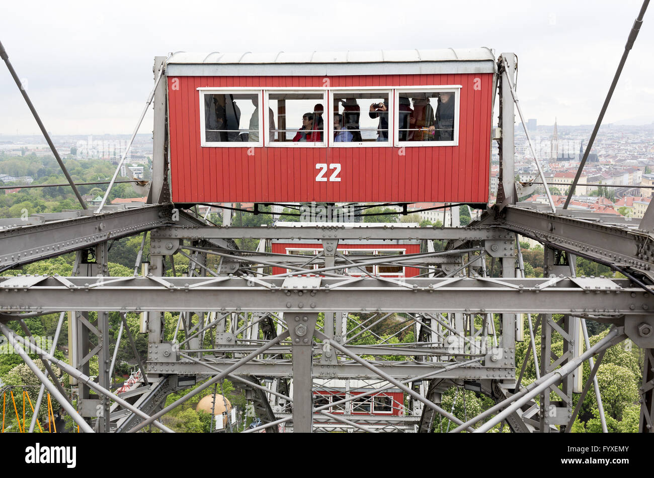 Vienna Giant Wheel Ferris Wheel Stock Photo - Alamy