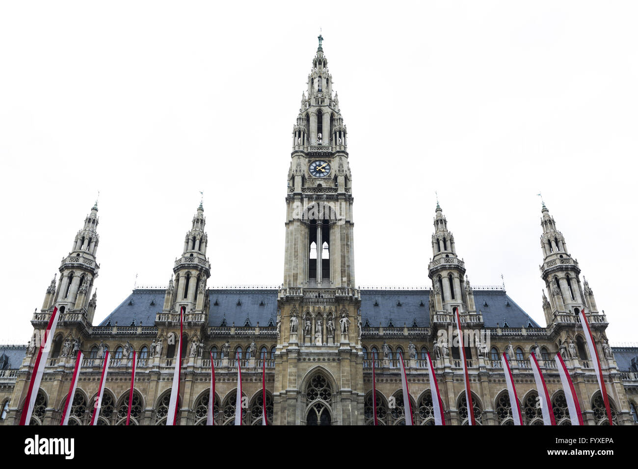 Vienna city hall Stock Photo - Alamy