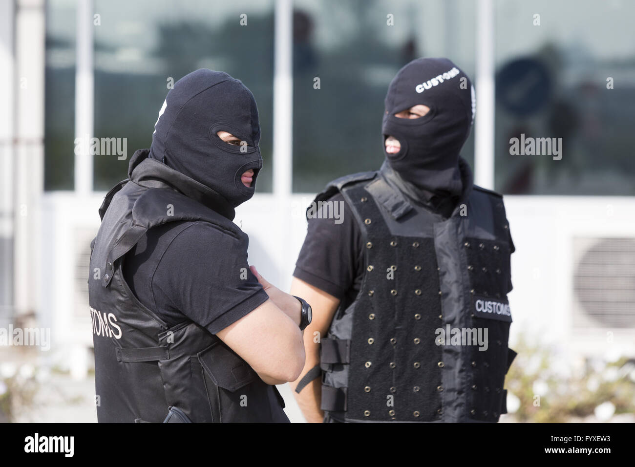 Customs drugs detection Stock Photo - Alamy