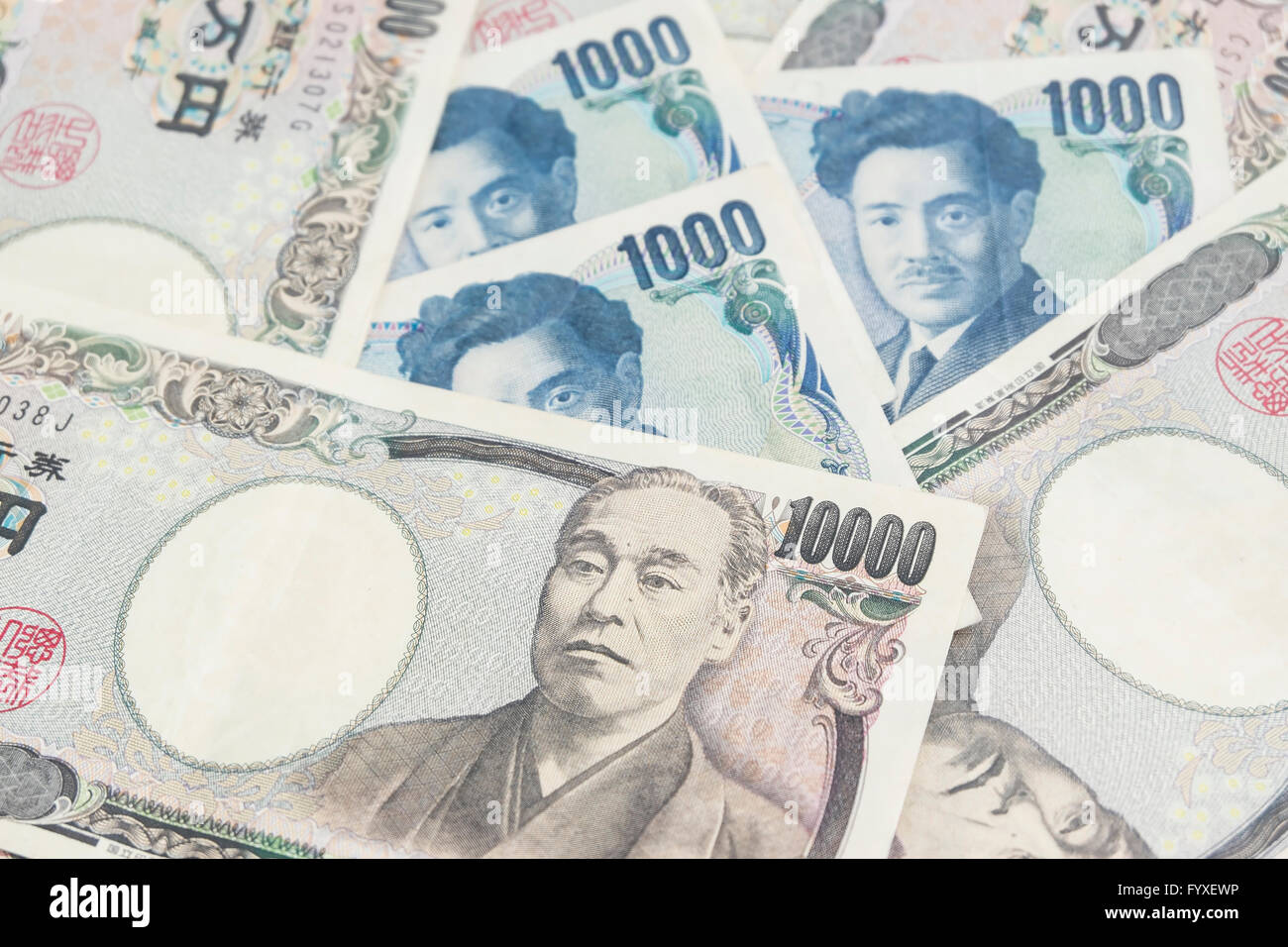 10000 Japanese Yen Note Stock Photo - Alamy