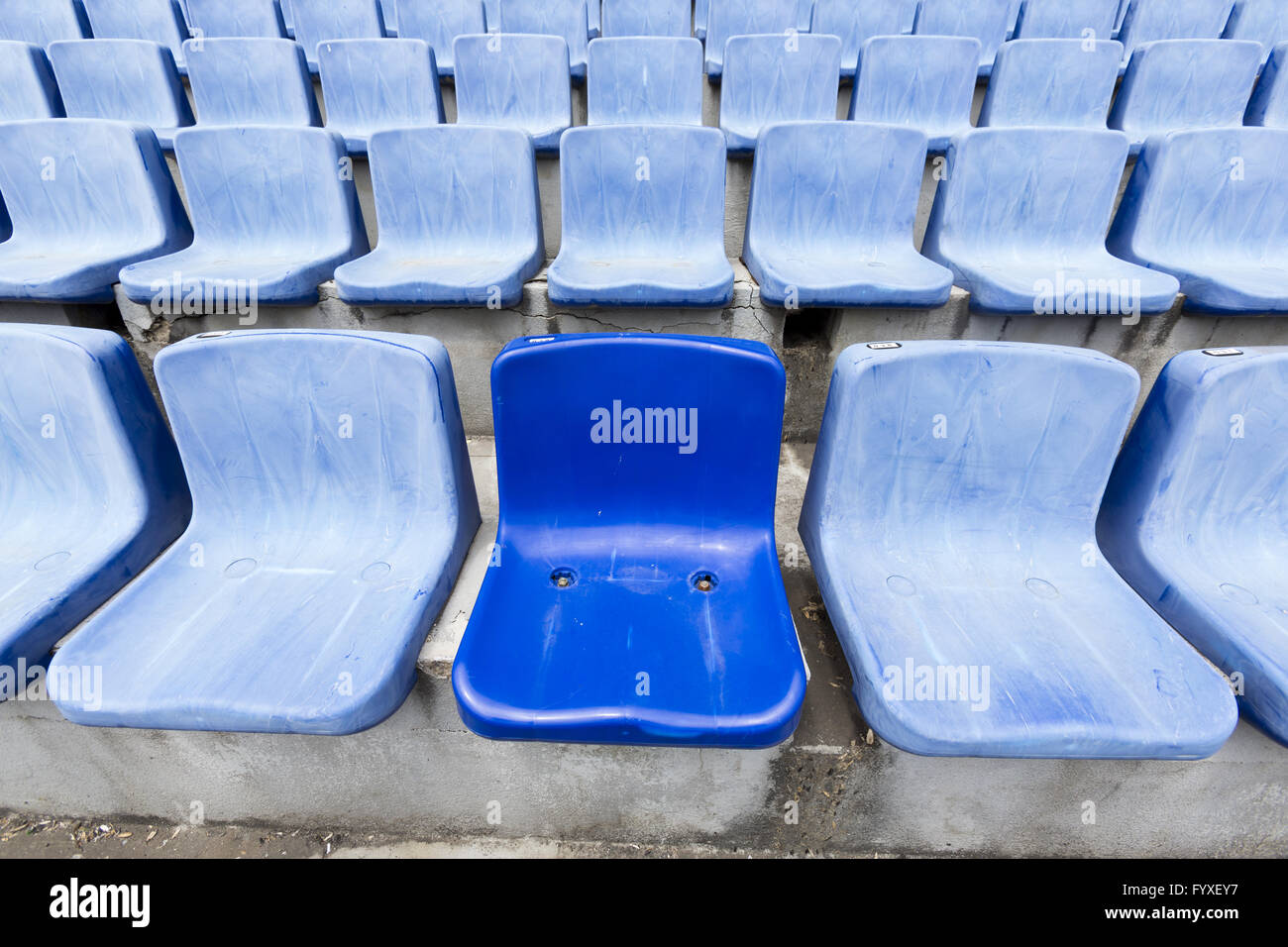 Stadium seats hi-res stock photography and images - Alamy