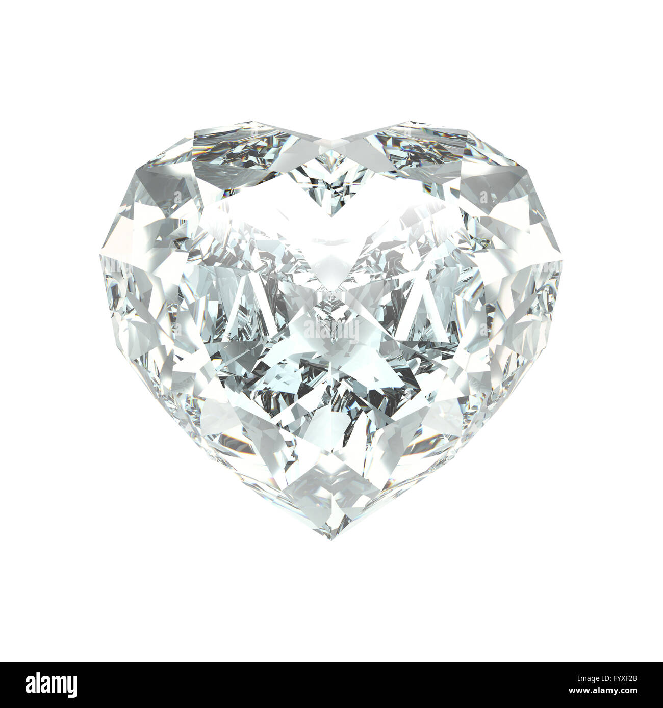 Diamond heart hi-res stock photography and images - Alamy