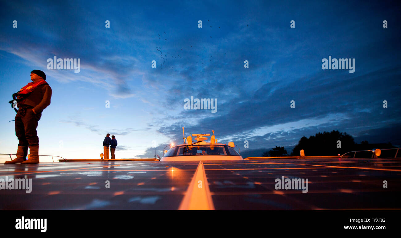 The MS Tûranor PlanetSolar is currently the largest solar boat ever ...