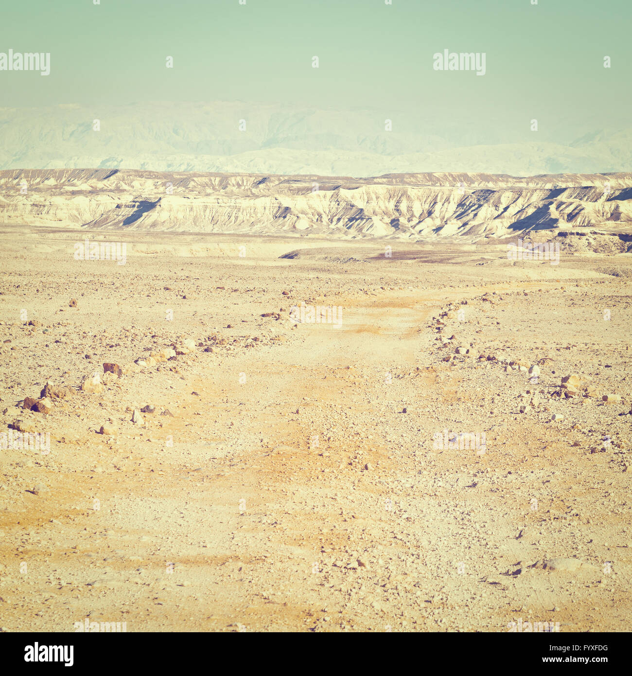 Dirt Road in Israel Stock Photo - Alamy