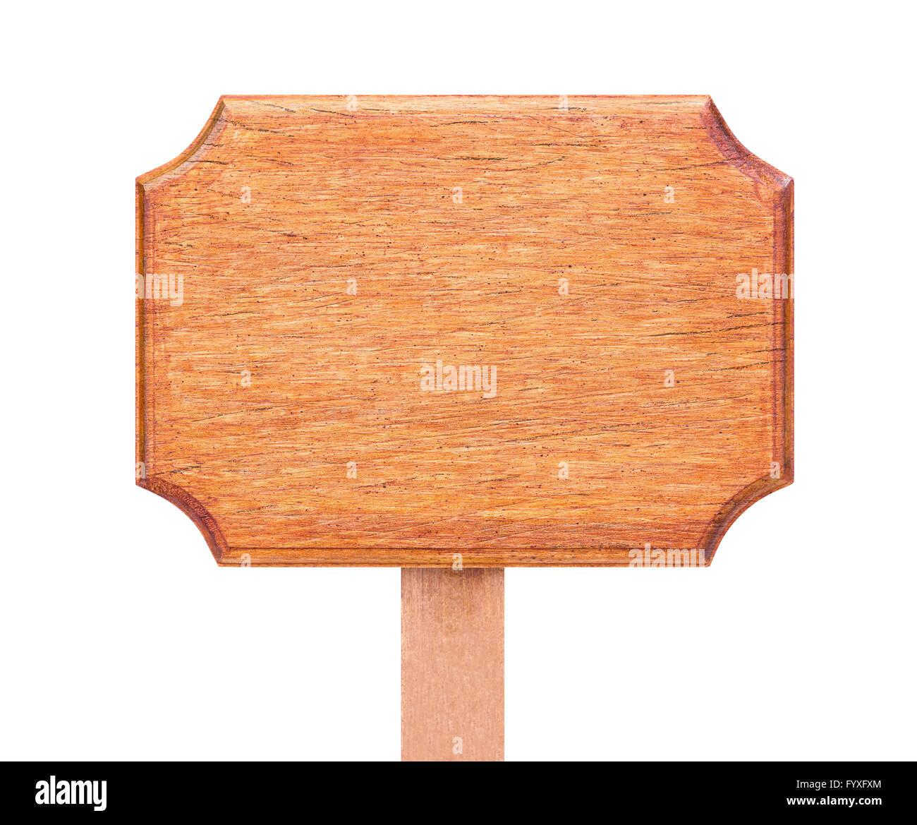 Wood board sign Stock Photo - Alamy