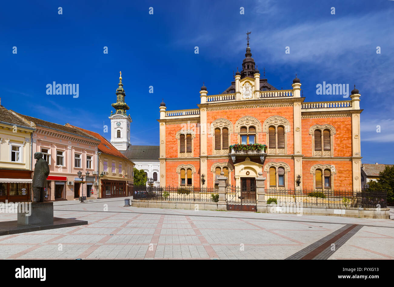 Old town in Novi Sad - Serbia Stock Photo - Alamy