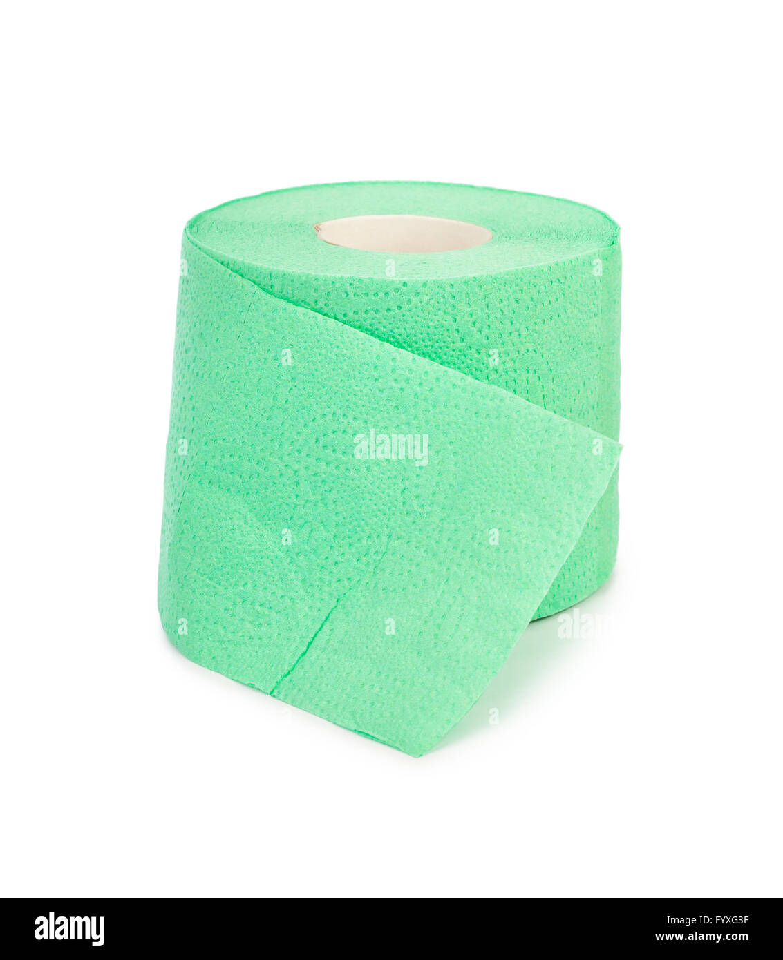Green toilet paper Stock Photo - Alamy
