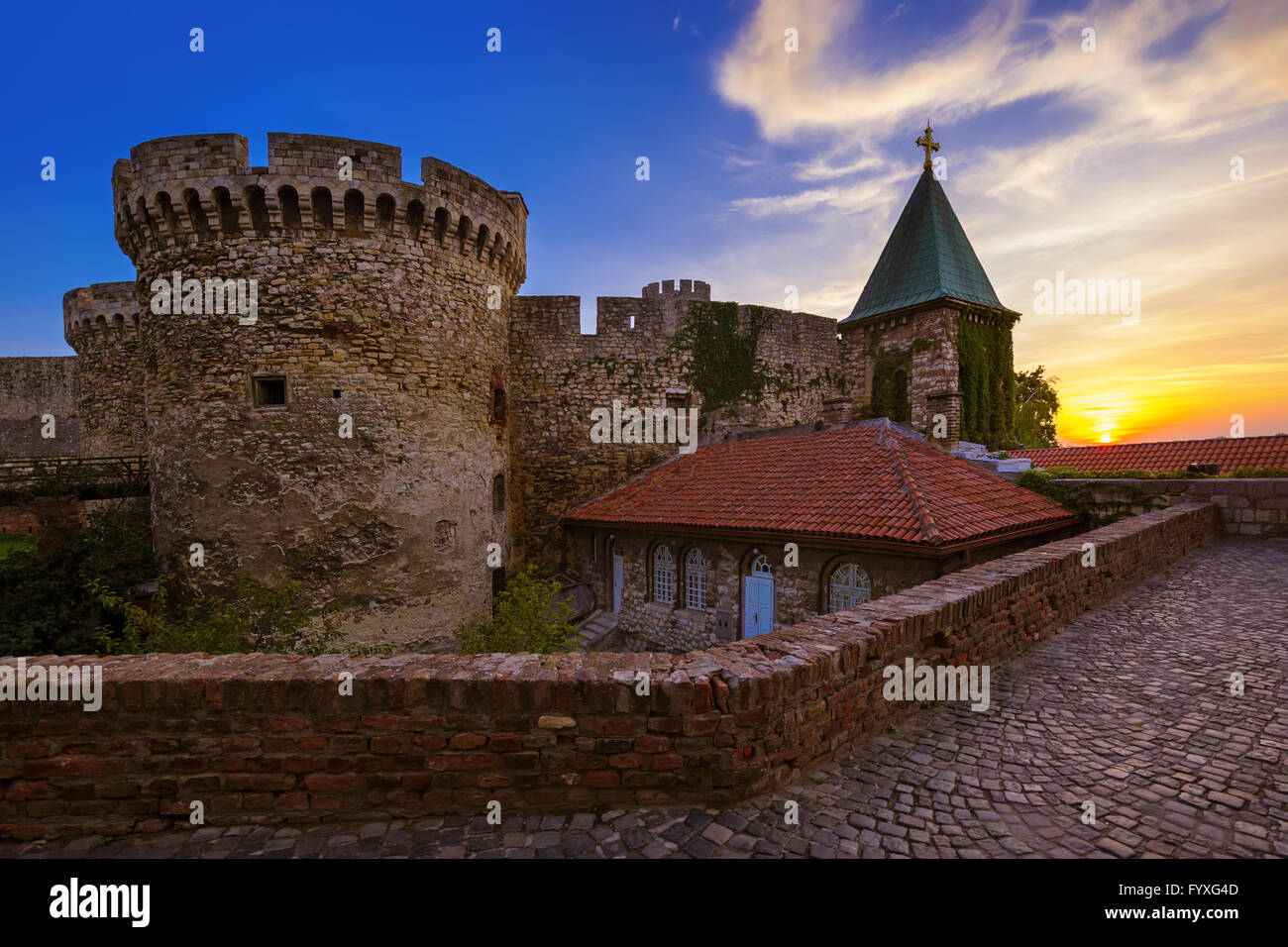 Kalemegdan fortress Beograd - Serbia Stock Photo - Alamy