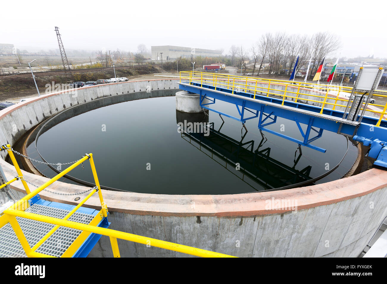 Water treatment plant Stock Photo - Alamy