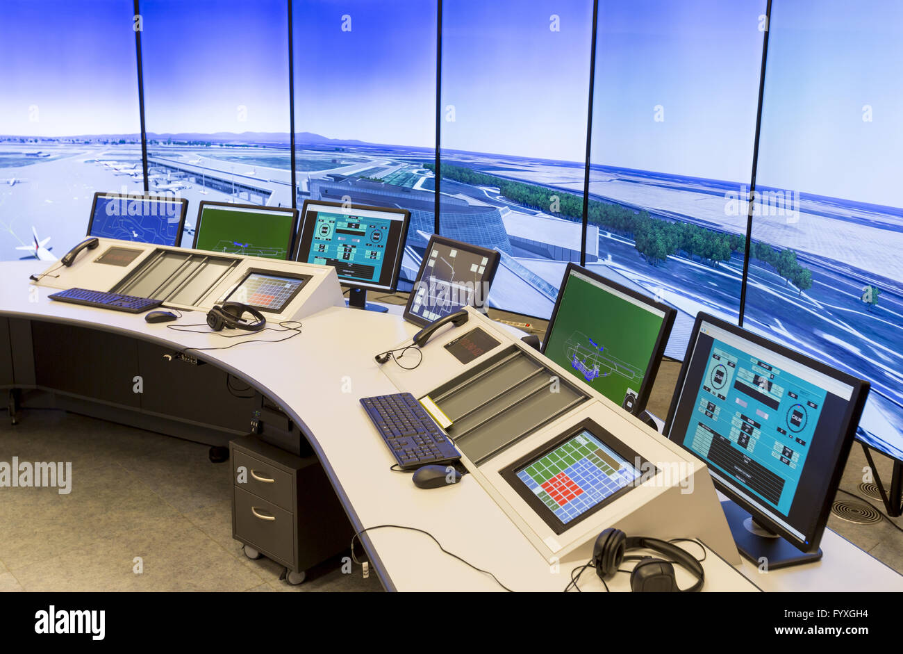 Air Traffic Services Authority Stock Photo - Alamy