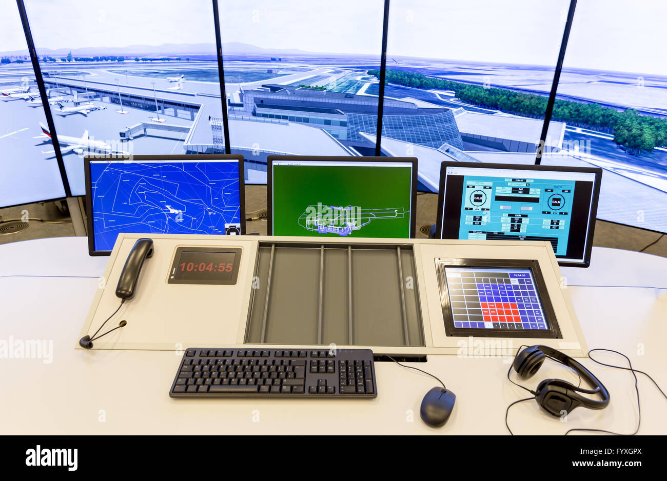 Air Traffic Control Center Stock Photos & Air Traffic Control Center ...