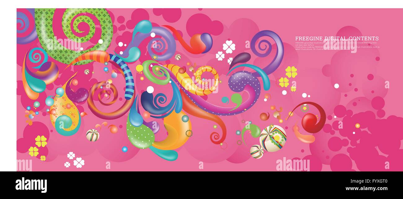 Candy Pop Arts Stock Vector Image & Art - Alamy