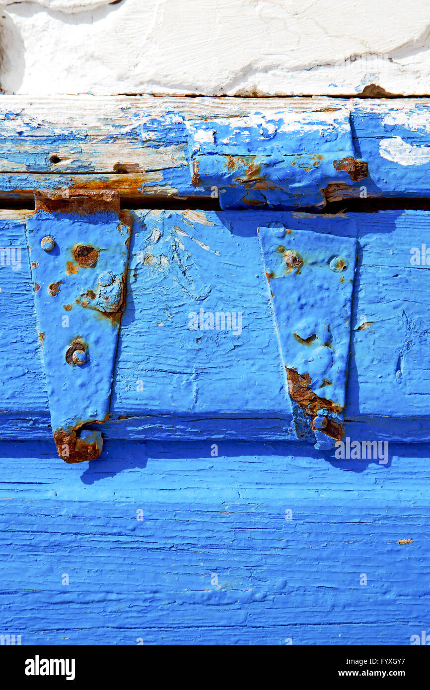 morocco in africa the old wood zip Stock Photo - Alamy