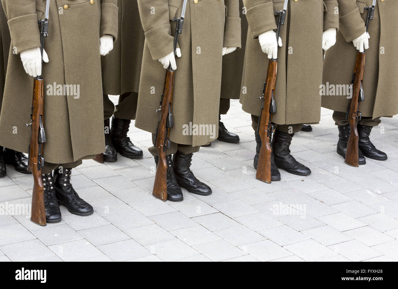 Bulgarian national guard soldiers hi-res stock photography and images ...