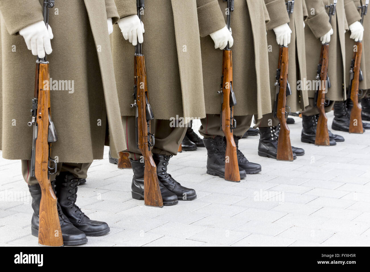 Bulgarian national guard soldiers hi-res stock photography and images ...